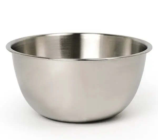 RSVP 2 Qt. Stainless Steel Mixing Bowl - Silver