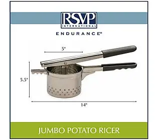 RSVP Stainless Steel Potato Ricer