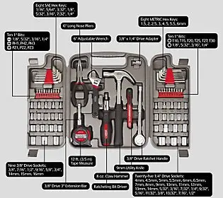 APOLLO 79-piece Multi-purpose Tool Kit