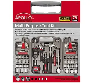 APOLLO 79-piece Multi-purpose Tool Kit