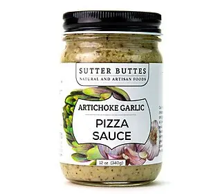 SUTTER BUTTES NATURAL AND ARTISAN FOODS Set Of 2 Artichoke Garlic Pizza S Auce - One-color