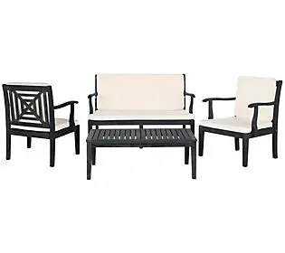 SAFAVIEH Del Mar 4-piece Outdoor Set - One-color