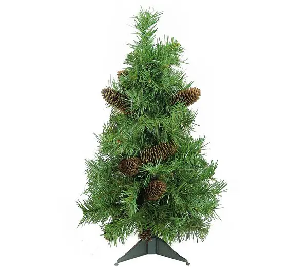 NORTHLIGHT 2' Full Dakota Pine Faux Christmas T Ree Unlit - One-color