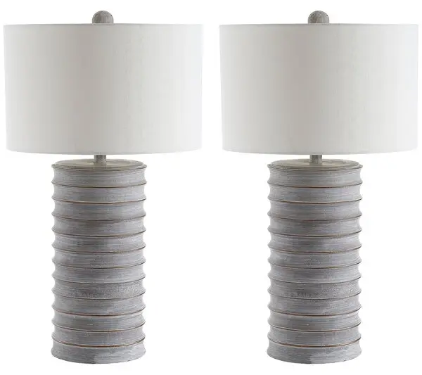 SAFAVIEH Set Of 2 Melina Table Lamps - One-color