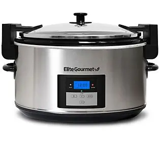 ELITE Platinum 8.5-qt Programmable Slow Cooker - One-color