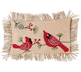 VALERIE PARR HILL 10' X 16' Cardinals Throw Pillow Valerie - One-color