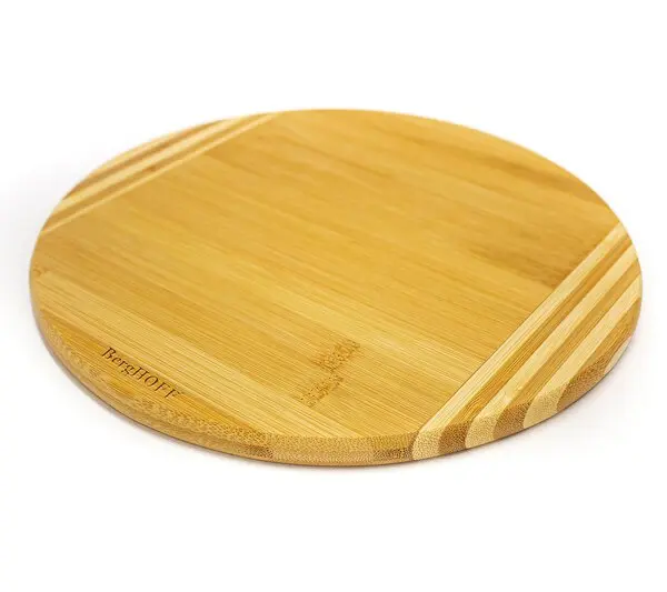 BERGHOFF Bamboo Striped Round Cutting Board - One-color