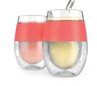 HOST Set Of 2 Wine Freeze Cooling Cups - One-color