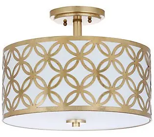 SAFAVIEH Cecily Leaf Trellis 15' Flush Mount Light Sa Favieh - One-color