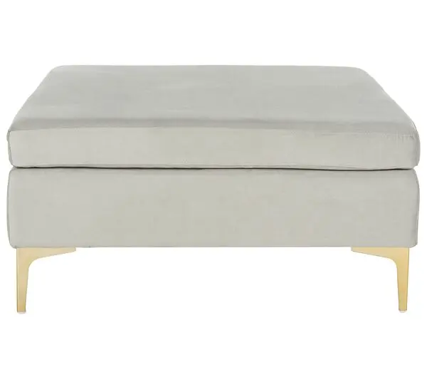 SAFAVIEH Giovanna Square Ottoman - One-color