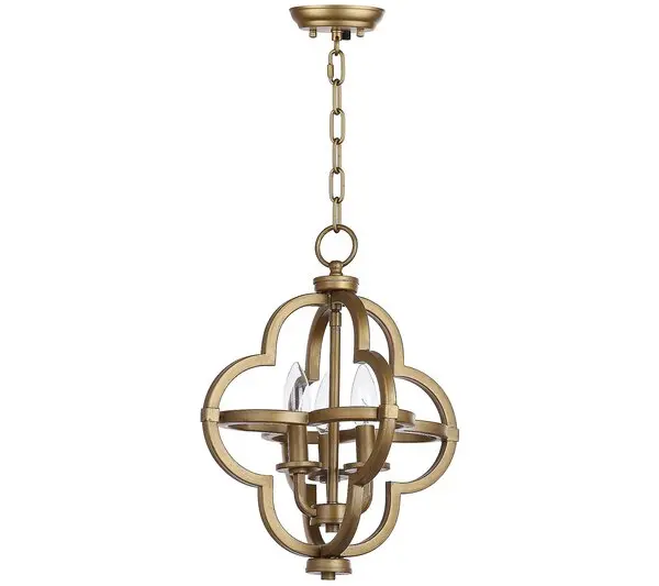 SAFAVIEH Mila 12.25' Dia Adjustable Pendant Light Saf Avieh - One-color