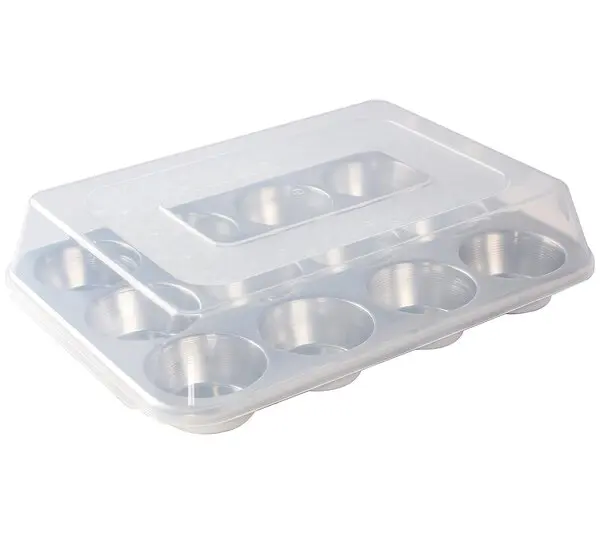 NORDICWARE Muffin Pan With High Dome Lid - One-color