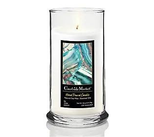 COURTSIDE MARKET Earthly Pleasures Status Candl E Glass 18 Oz - One-color