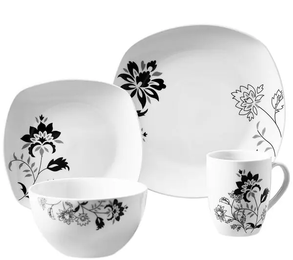 TABLETOPS UNLIMITED 16-piece Dinnerware Set Reb Ecca - One-color