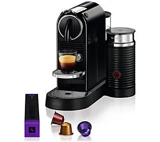 NESPRESSO Citiz & Milk Espresso Maker W Frother De'longhi - One-color