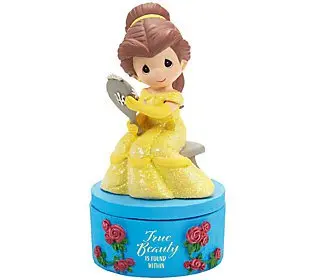 PRECIOUS MOMENTS Pm Disney True Beauty Is Found Within Belle Co Vered Box - One-color