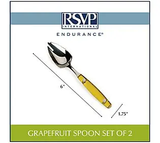 RSVP Set Of 2 Grapefruits Spoons