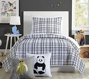 QVC Urban Playground Marquis Twin Quilt Set 2-pie Ce - One-color