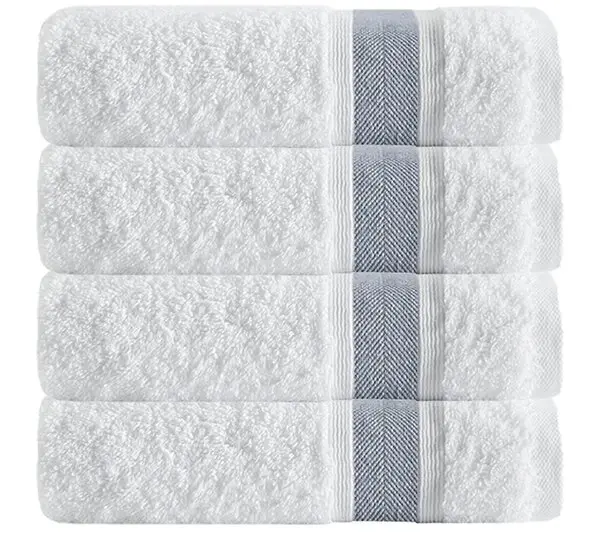 DEPERA HOME Unique Turkish Cotton Bath Towels - One-color