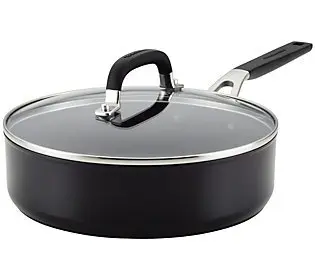 KITCHENAID 3 Quart Hard Anodized Nonstick Saute Pan With Lid - One-color