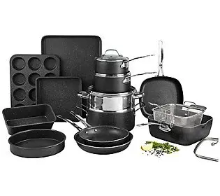 GRANITESTONE 20 Piece Cookware & Bakeware Set