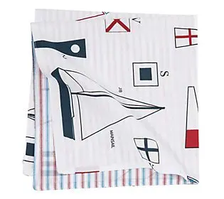 C&F HOME Windward Port Napkin Set Of 6 - One-color