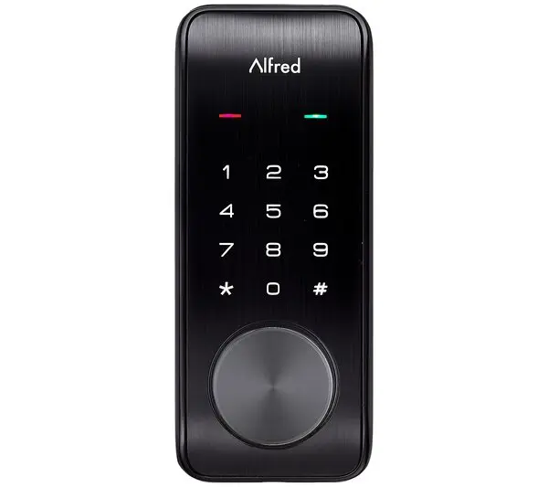 ALFRED Db2-b Smart Door Lock Deadbolt Touch Key Pad - One-color