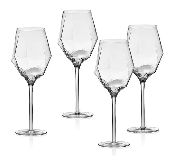 GODINGER Set Of 4 Isla Red Wine Goblets - One-color