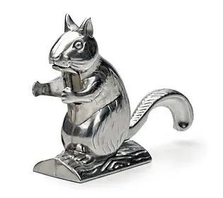 RSVP Cast Aluminum Nutty Squirrel Nutcracker - One-color