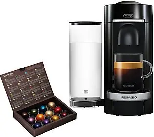 NESPRESSO Vertuo Plus Deluxe Coffee Machine Elonghi - One-color