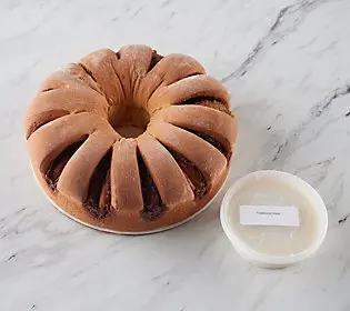 CINNAMOM BAKERY 4.5-lb Cinnamon Tea Ring With Glaze