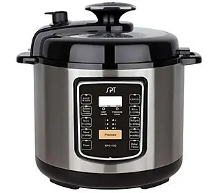 SPT 6.5-qt Stainless Pressure Cooker W/ Quick R Elease Button - One-color