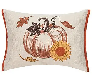 C&F HOME Harvest Time Pumpkin Pillow - One-color
