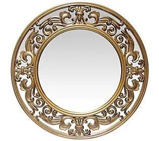 INFINITY Instruments Victoria 23.5' Brushed Gol Dtone Mirror - One-color
