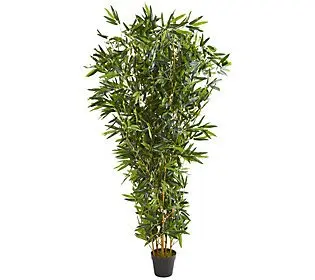 NEARLY NATURAL 6' Bamboo Artificial Tree By - One-color