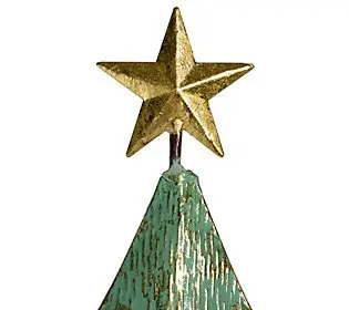 NORTHLIGHT 31' Green & Gold Layered Tree W/ A S Ar Decor