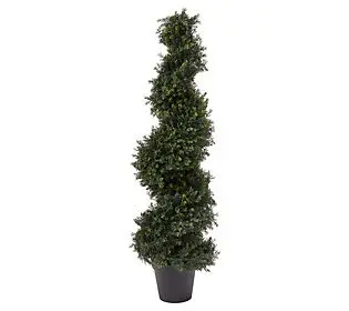 NATURE SPRING 48' Artificial Cypress Topiary - One-color