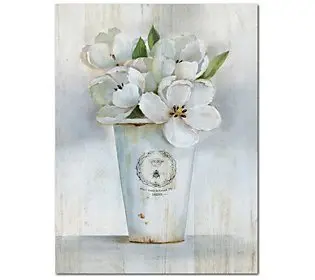COURTSIDE MARKET Fleuriste Francais I 16 X 20 C Anvas Wall Art - One-color