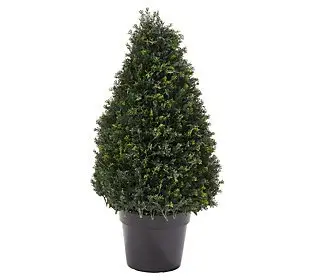 NATURE SPRING Artificial Cypress Topiary-tower Style Faux Pla Nt - One-color