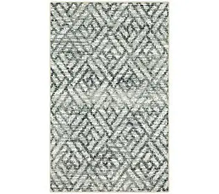 SCOTT LIVING Origami Diamond Gray 7'6' X 10' Ar Ea Rug - One-color