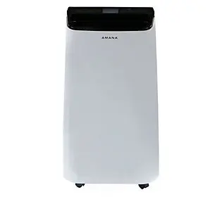 AMANA Portable Air Conditioner, 500-sq Ft Room, White/black - One-color