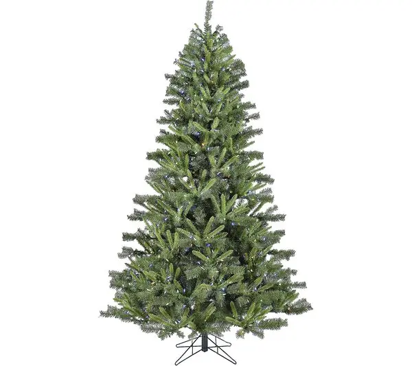 CHRISTMAS TIME 7.5' Norway Pine Multicolor Prel It Musical Tre - One-color