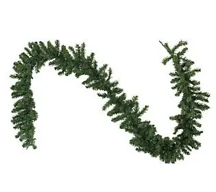NORTHLIGHT B/o Led Canadian Pine Artificial Chr Istmas Garland - One-color