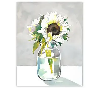 COURTSIDE MARKET Sunflower I 30' X 40' Canvas W All Art - One-color