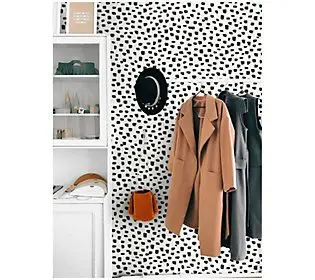 NEXTWALL Speckled Dot Peel And Stick Wallpaper Roll