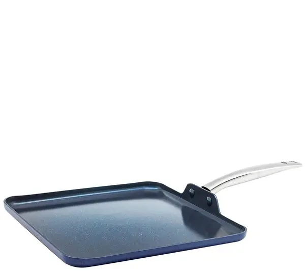 BLUE DIAMOND 11' Diamond-infused Nonstick Squar E Griddle - One-color