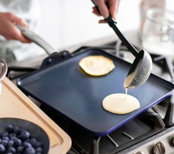 BLUE DIAMOND 11' Diamond-infused Nonstick Squar E Griddle