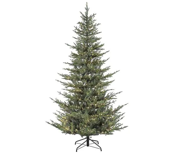 PULEO INTERNATIONAL 4.5' Prelit Edmonton Fir Ch Ristmas Tree - One-color