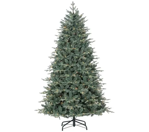 STERLING 7-ft Pre-lit Natural Cut Blue Spruce Sterlin G Co - One-color