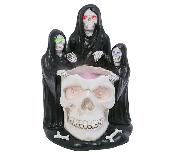 GERSON INTERNATIONAL 22.83-in Magnesium Grim Reapers W/ Smoking Skul Gerson Co - One-color
